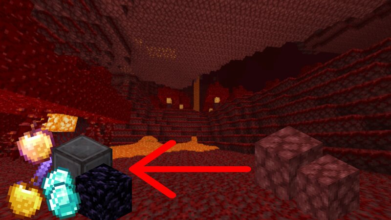 Minecraft But Netherrack Are OP Minecraft Data Pack