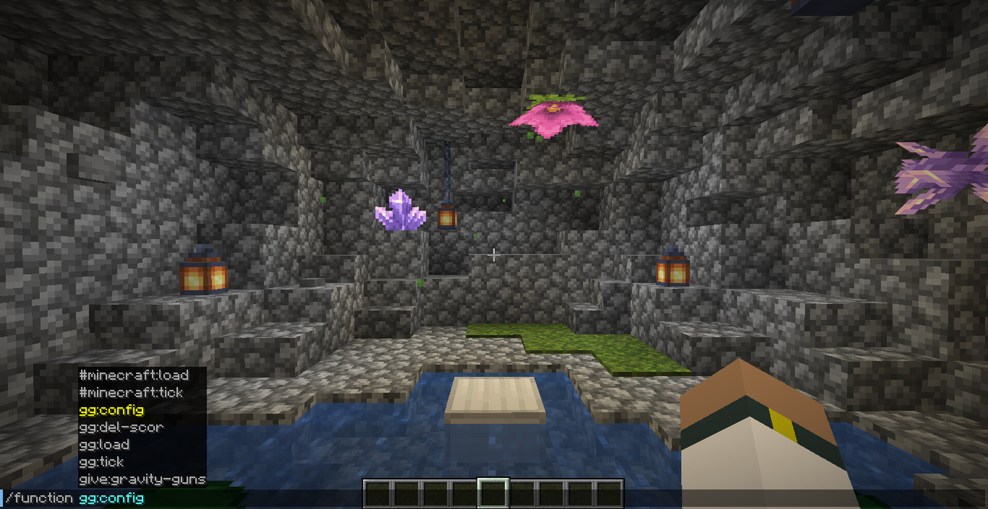 Gravity Gun Pack Minecraft Data Pack