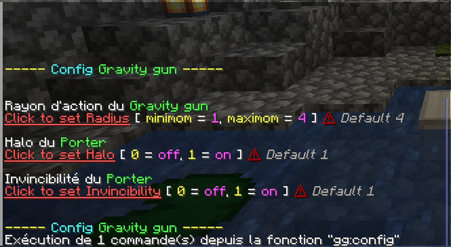 Gravity Gun Pack Minecraft Data Pack