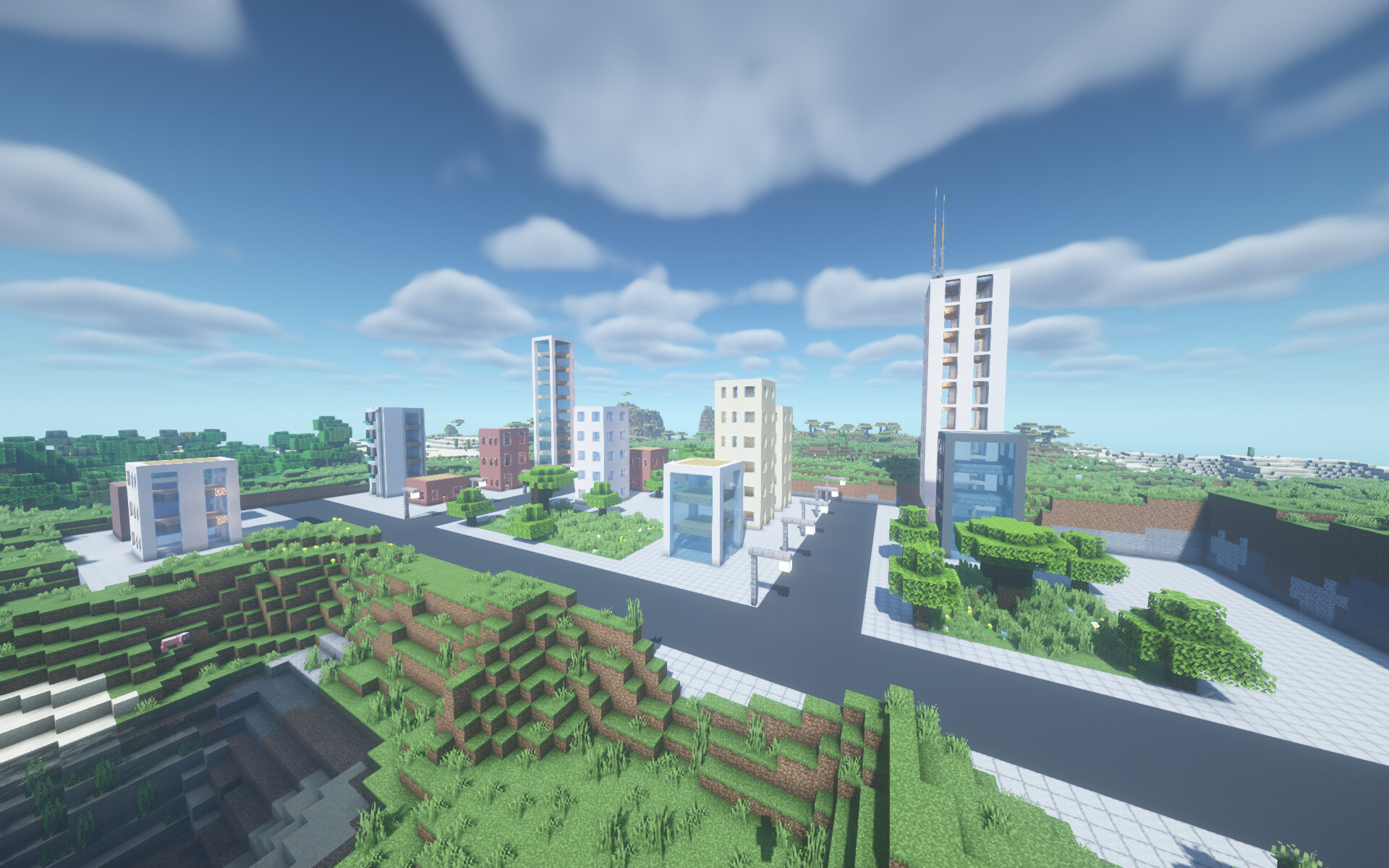 Easier Creative- basic structures for minecraft Minecraft Data Pack