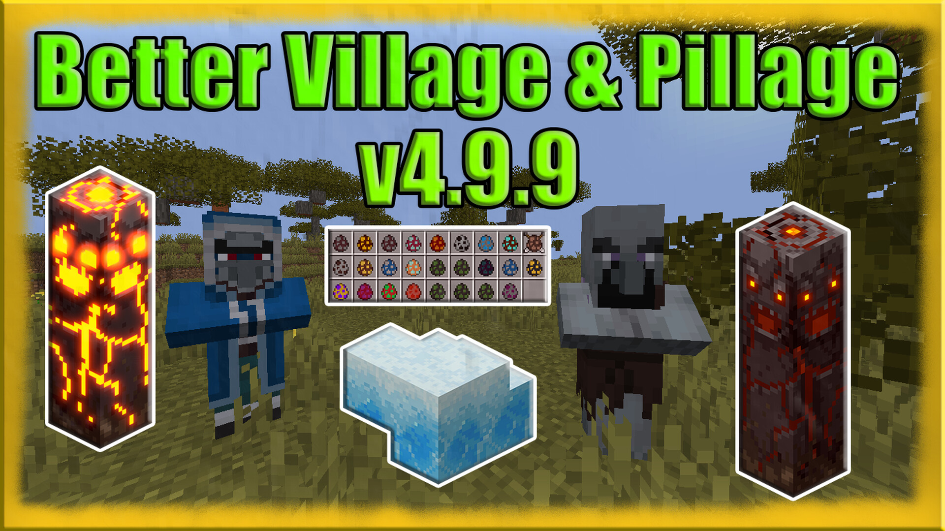 Better Village & Pillage v4.9.9.9 Datapack Minecraft Data Pack