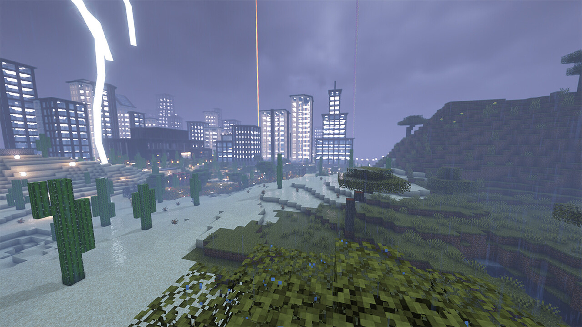 Desert Monsoons Minecraft Data Pack