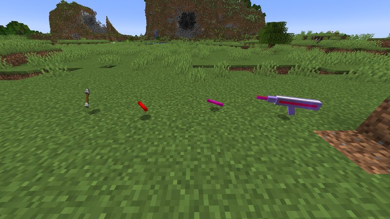 Laser gun Minecraft Data Pack