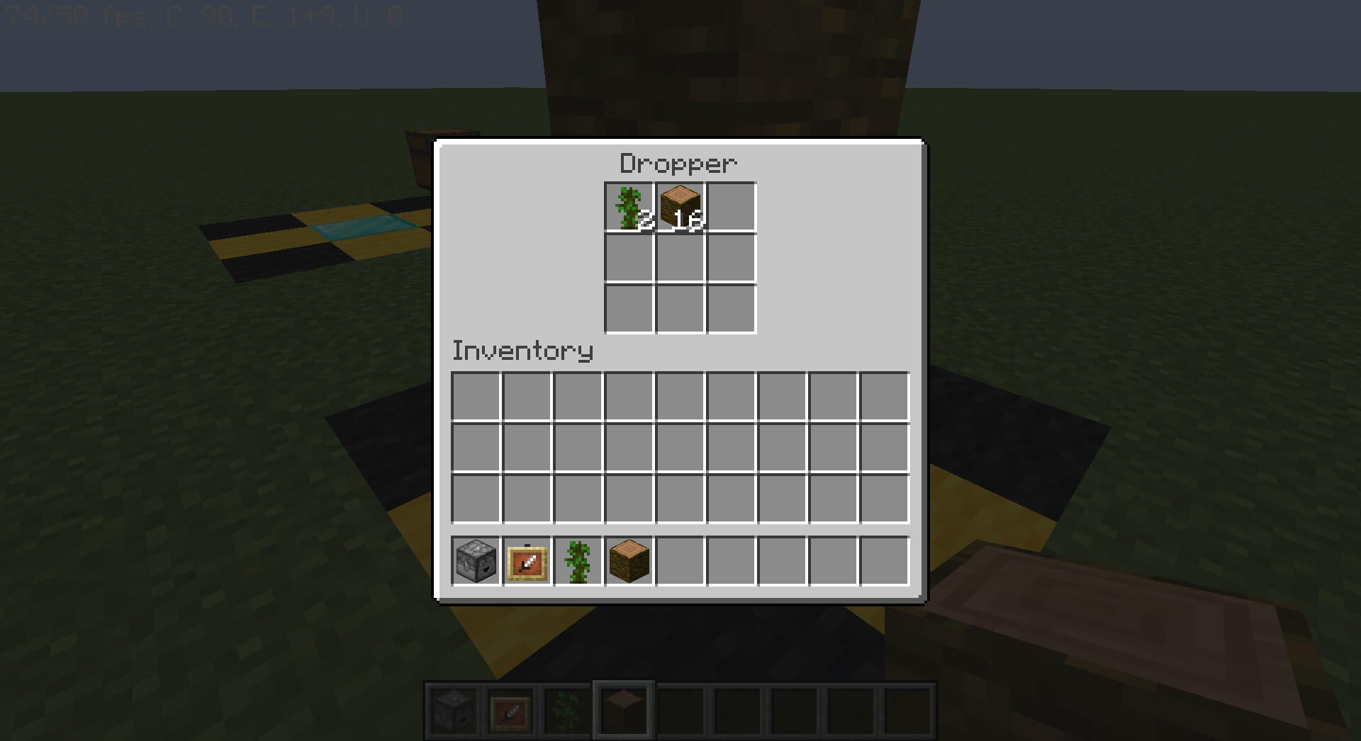 Mini Jungle Log Farm Minecraft Data Pack