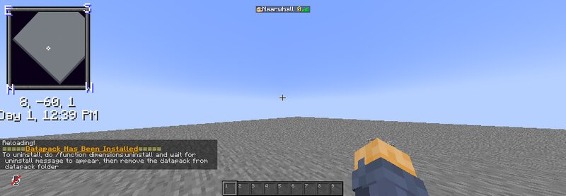 Dimension Detection Datapack Minecraft Data Pack