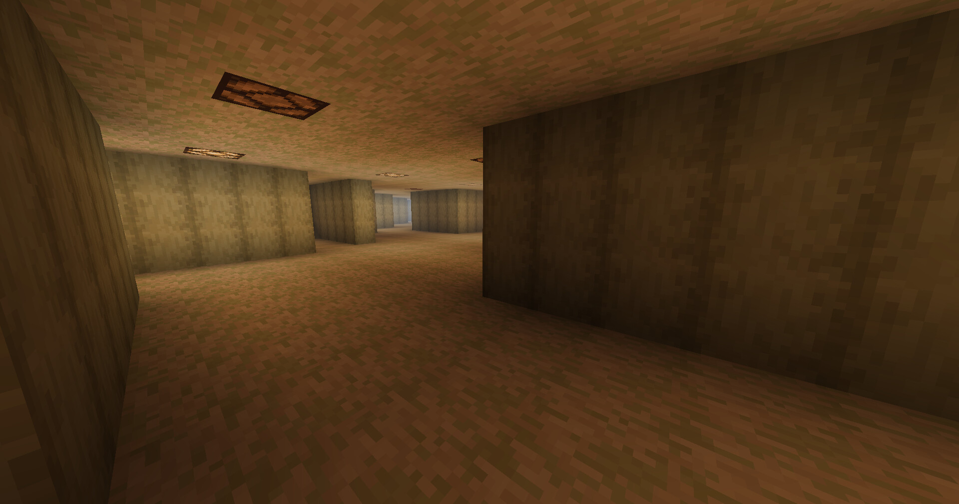 Backrooms Generation Minecraft Data Pack