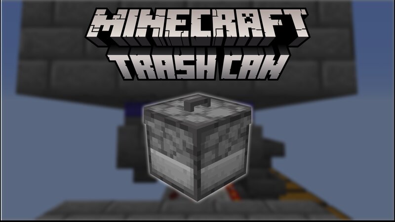 Trash Can Minecraft Data Pack