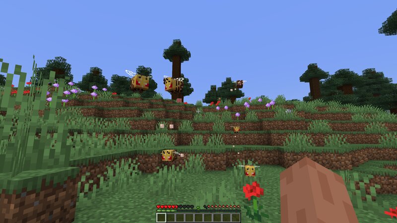 SMALL BEES - DATAPACK Minecraft Data Pack