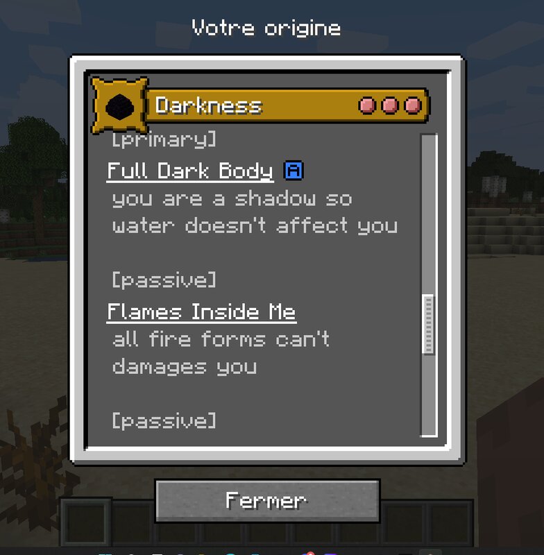 Darkness Origin Minecraft Data Pack