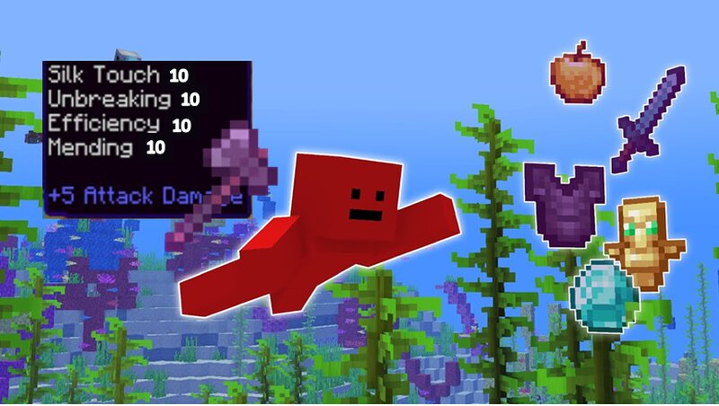 MINECRAFT BUT KELP IS EXTREMELY OP (1.17 & 1.18)! Minecraft Data Pack