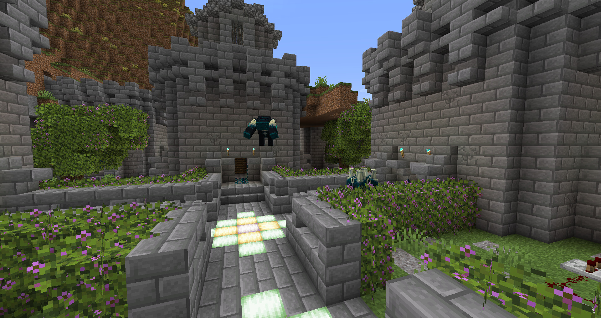 Sculk Ruins (Castle & Ruins with custom loots) Minecraft Data Pack