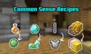 Common Sense Recipes Minecraft Data Pack