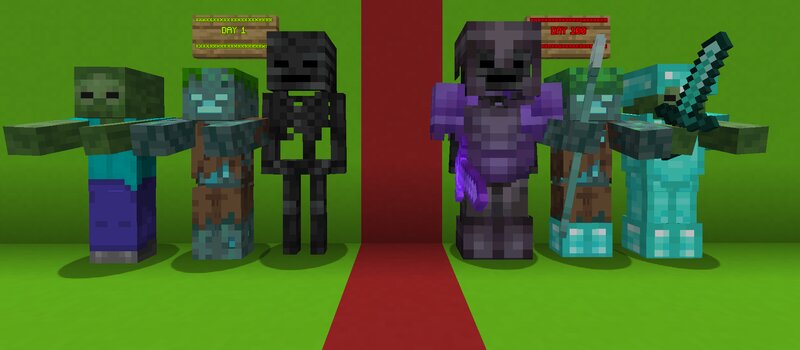 All Hostile Minecraft Mobs