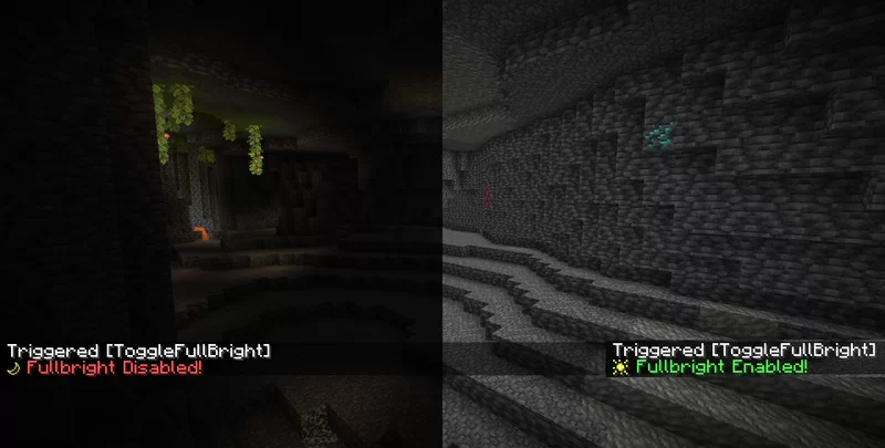 Fullbright [Permanent Night Vision] Minecraft Data Pack