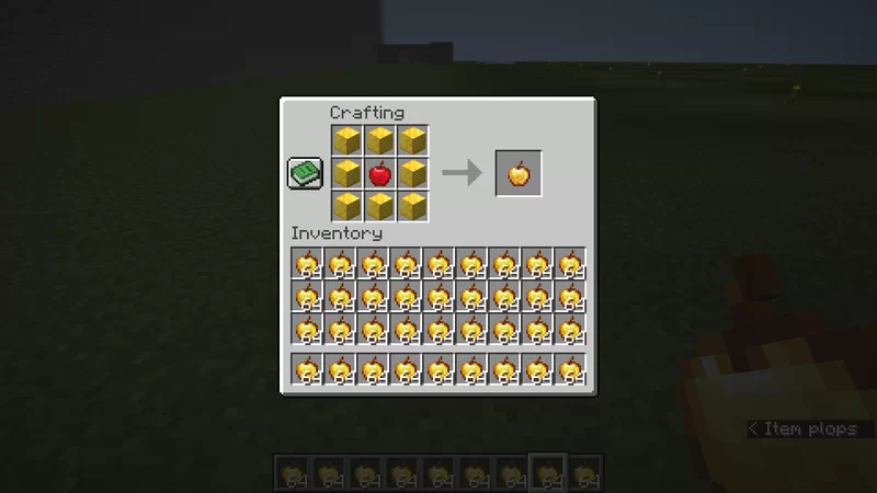 the Bring God Apple craft back! Minecraft Data Pack