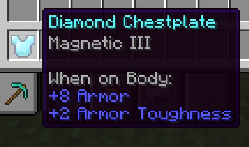 New Enchantment: Magnetic Minecraft Data Pack