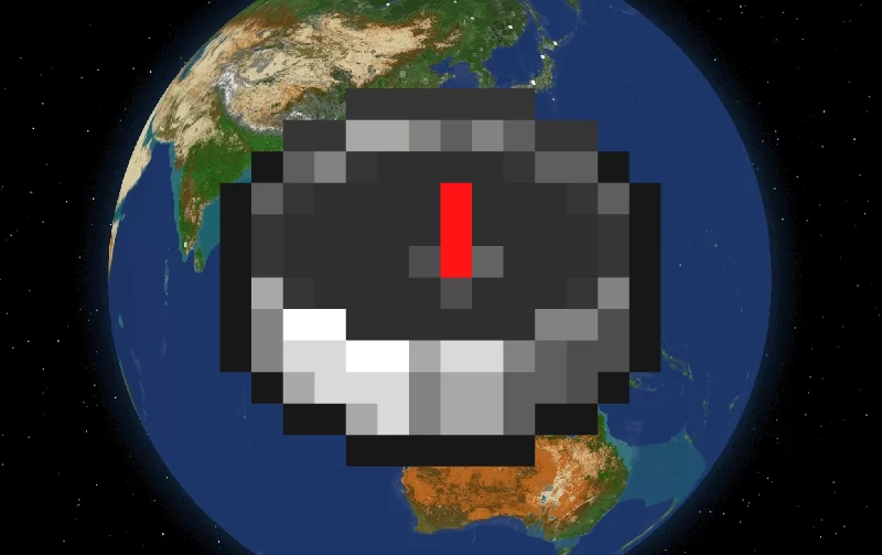 North Pointing Compasses Minecraft Data Pack