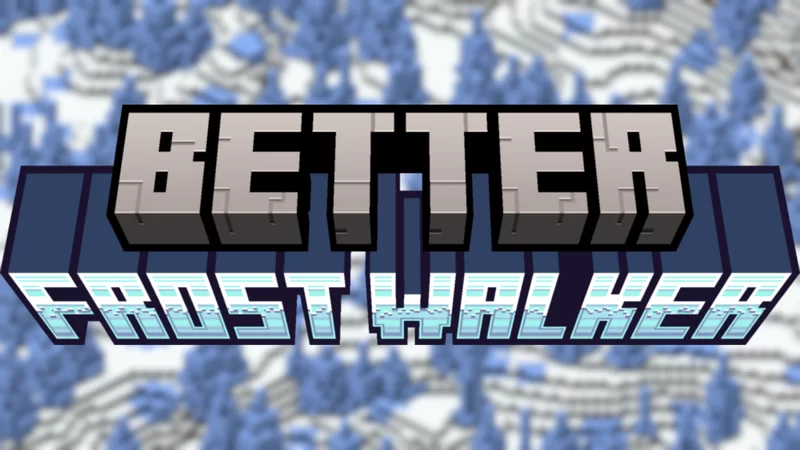 Better Frost Walker Minecraft Data Pack