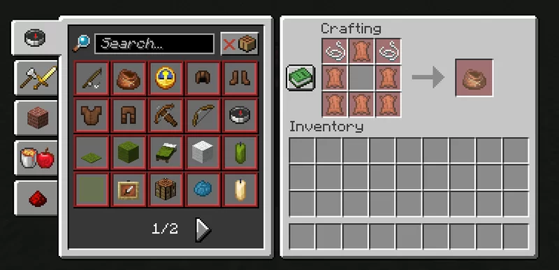 Leather Bundle Minecraft Data Pack