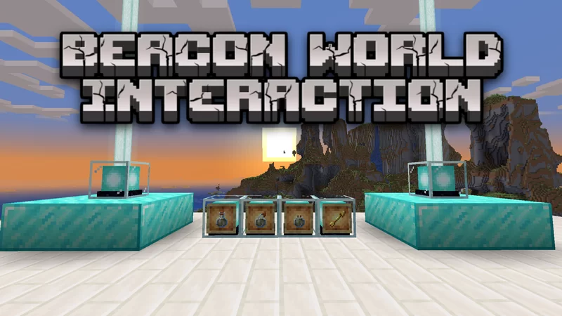 Beacon World Interaction Minecraft Data Pack