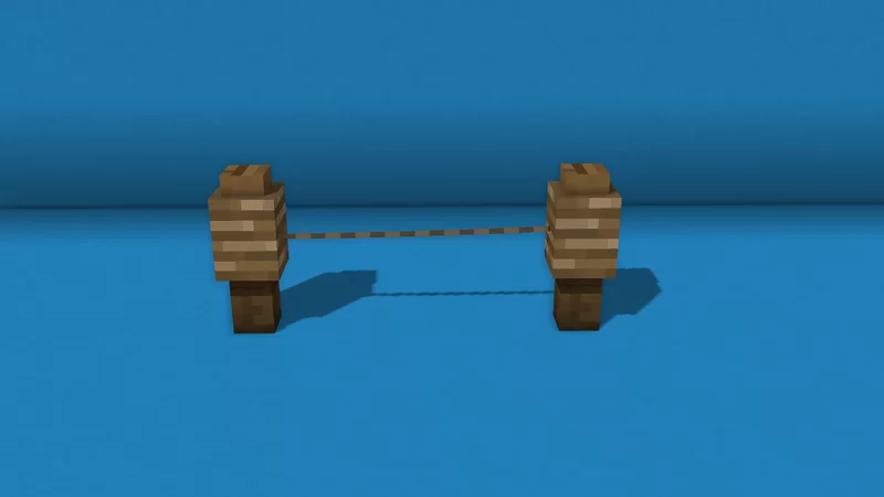 Leashable Fences Minecraft Data Pack