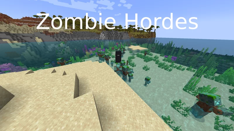 Zombie Hordes Minecraft Data Pack