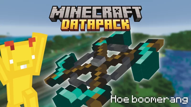 Hoe Boomerang Minecraft Data Pack