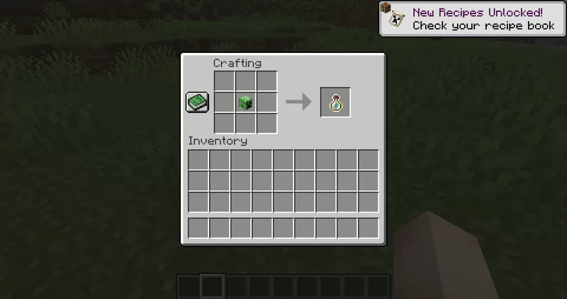 Recipe: Craft Heads into XP Bottles! Minecraft Data Pack