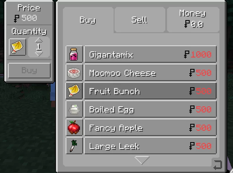 Pixelmon Curry Ingredient Shopkeeper Minecraft Data Pack