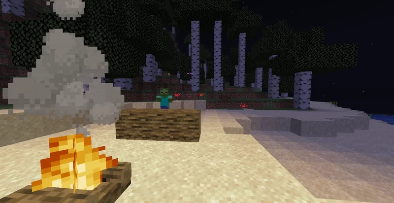 Danger in the Dark | Mobs are invisible in the dark Minecraft Data Pack