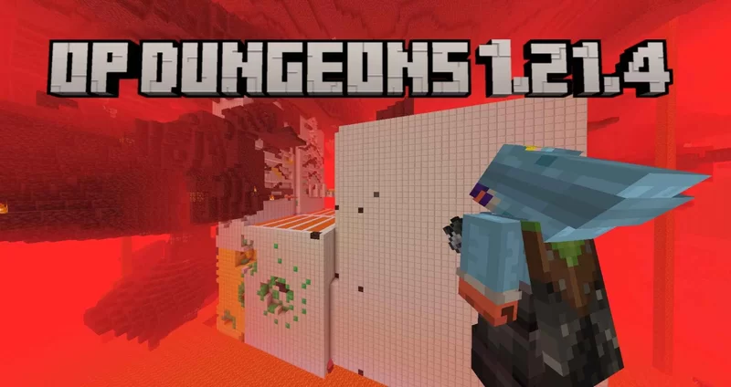 Op dungeons v2 1.21.4 Minecraft Data Pack