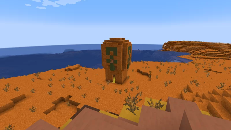Badlands Temples Minecraft Data Pack