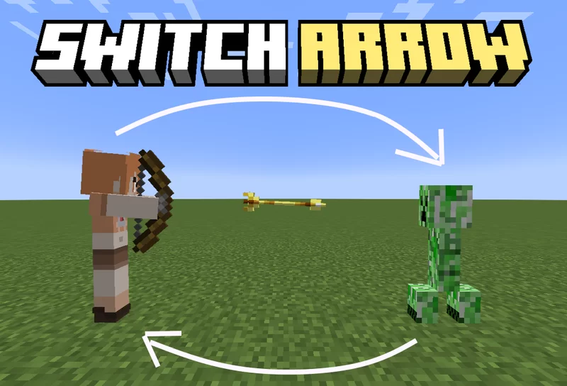 Switch Arrow Minecraft Data Pack