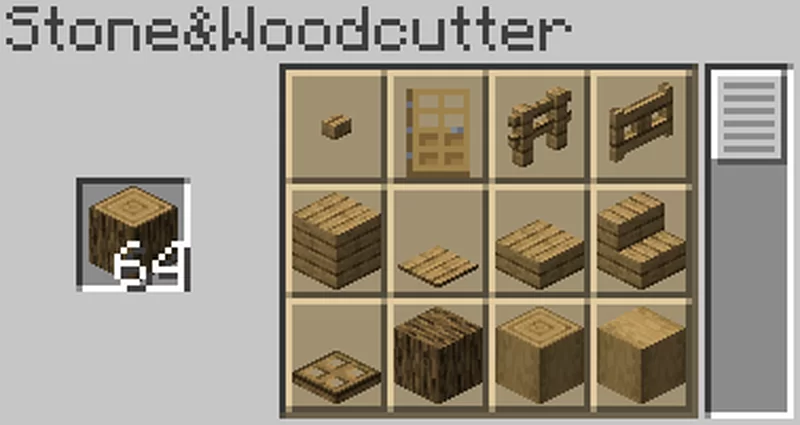 Stonecutters Can Cut Wood Minecraft Data Pack