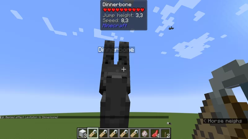 More name effects Minecraft Data Pack