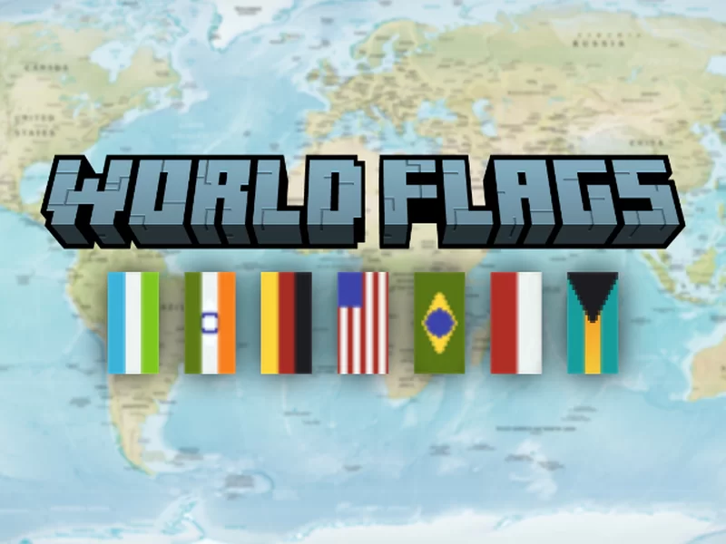 World Flags Minecraft Data Pack
