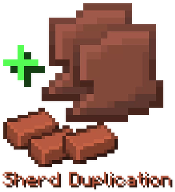 Pottery Sherd Duplication (1.21.4) Minecraft Data Pack