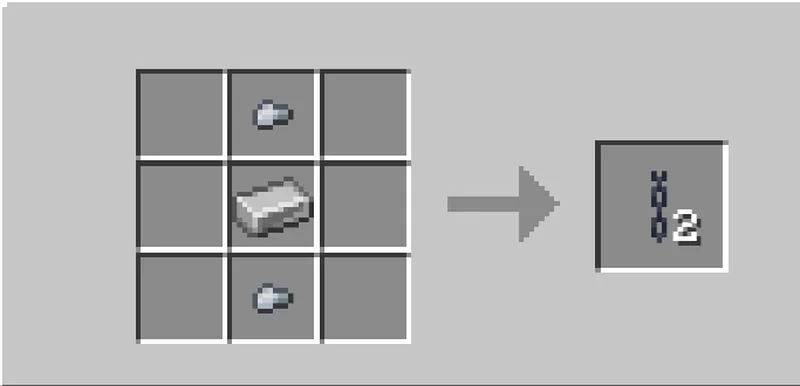 Chain making option 3 Minecraft Data Pack