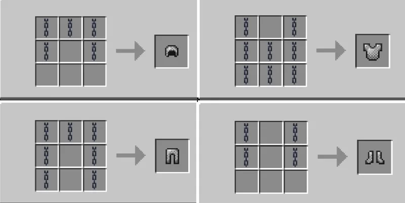 Chain making option 3 Minecraft Data Pack