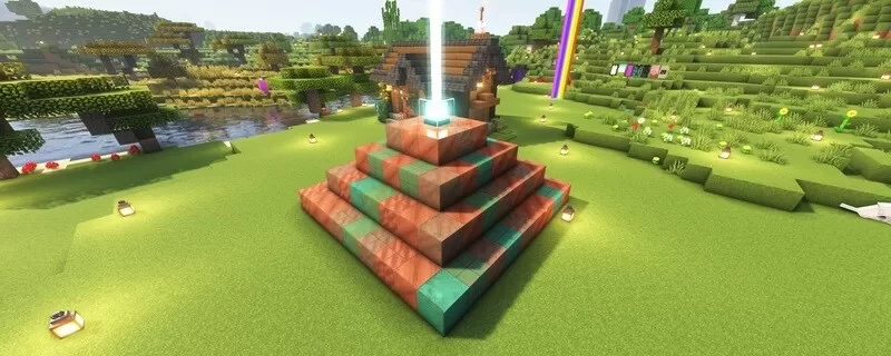 Copper beacons 1v6 Minecraft Data Pack