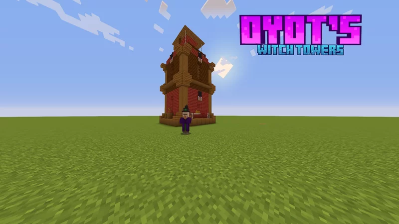 Witch Towers Minecraft Data Pack