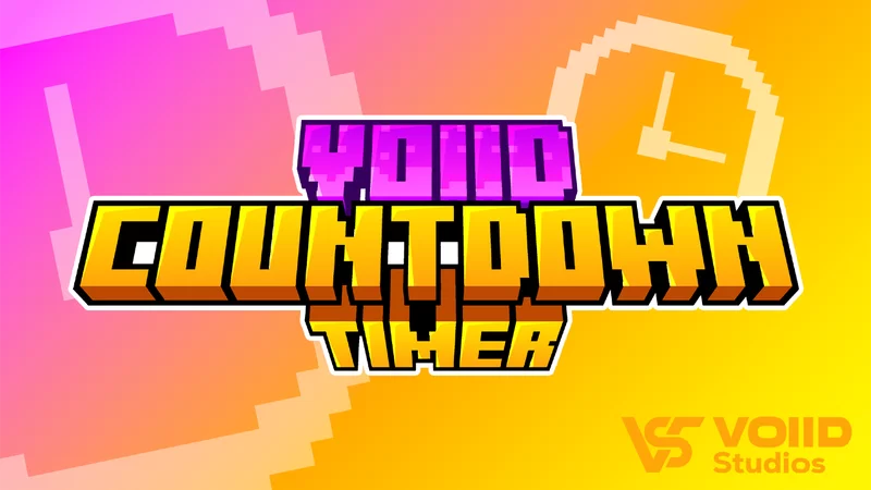 VCT - Voiid Countdown Timer Minecraft Data Pack