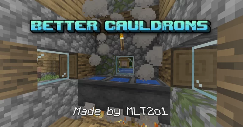 Better Cauldrons Minecraft Data Pack