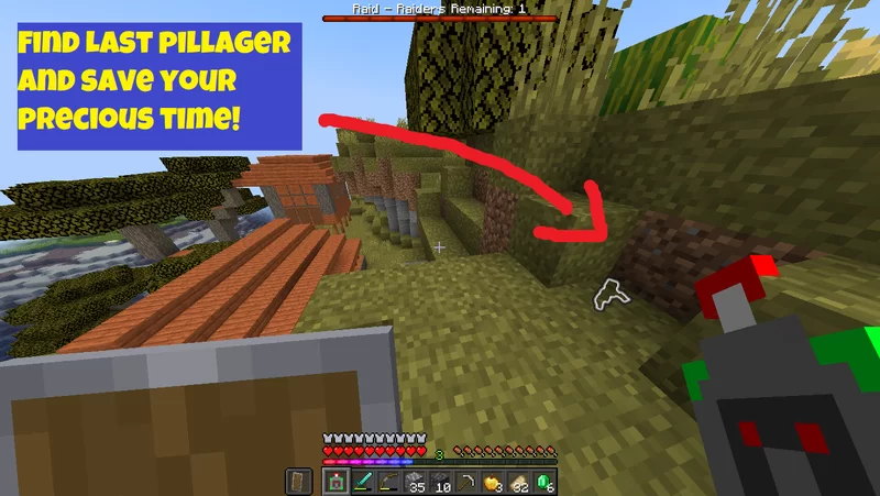 Raider's Locator 1.20.6 for hardcore players Minecraft Data Pack