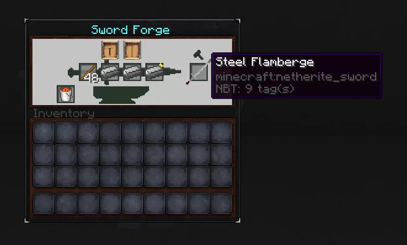 Custom Sword Crafting/Sword Forge Datapack [1.21] Minecraft Data Pack