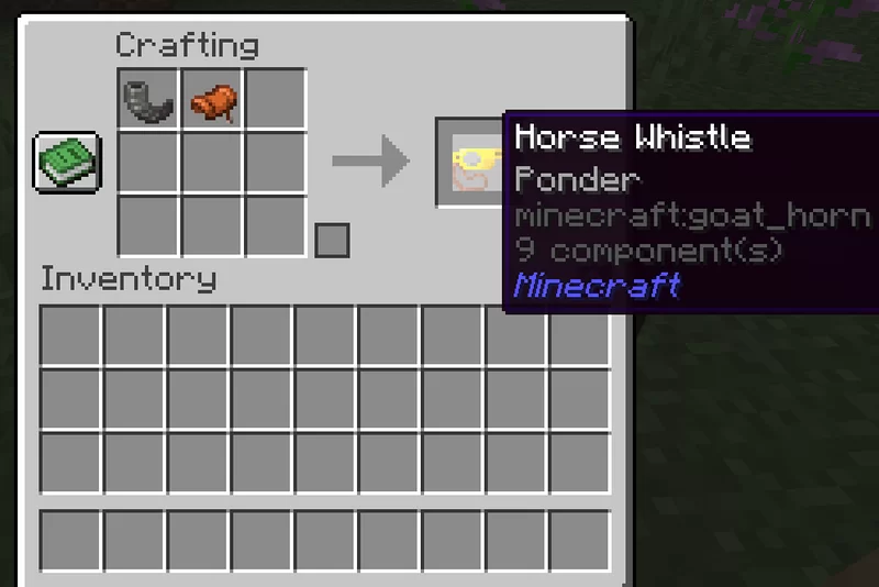 Horse Whistle Minecraft Data Pack