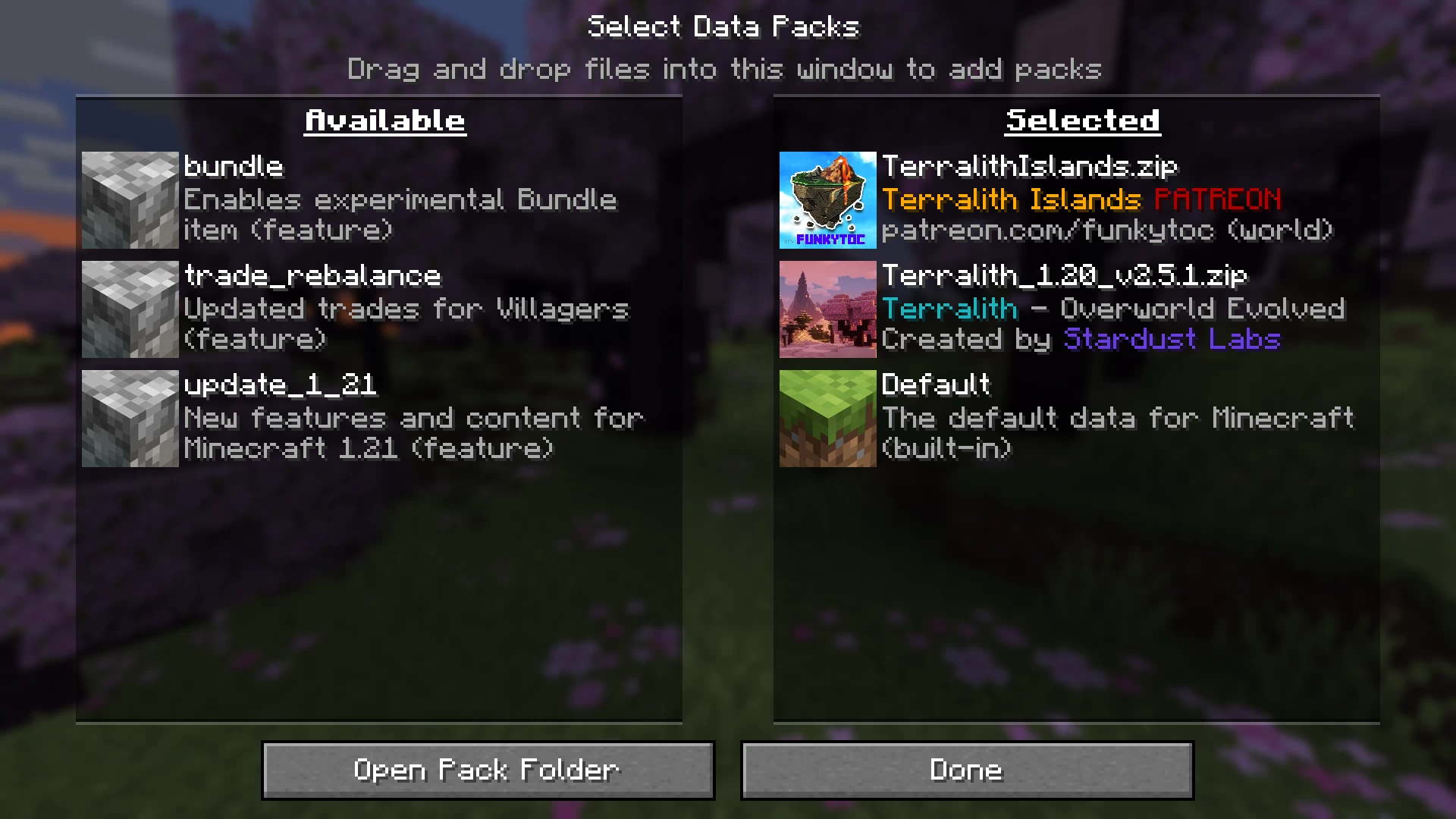 Terralith Islands [1.21] Minecraft Data Pack