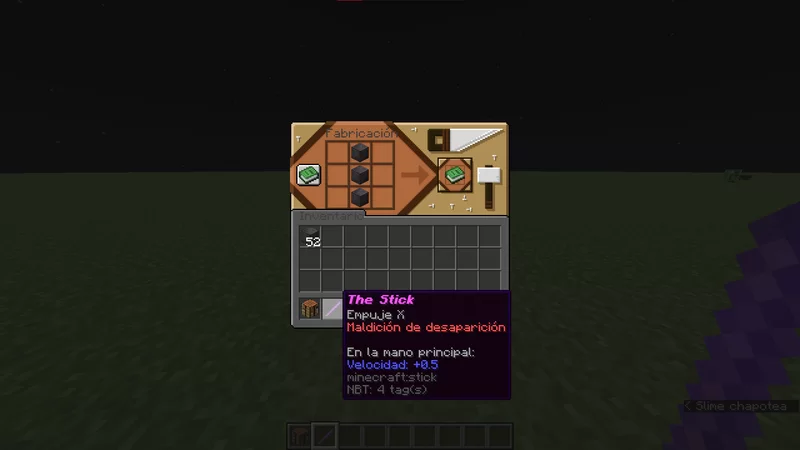 The stick Minecraft Data Pack