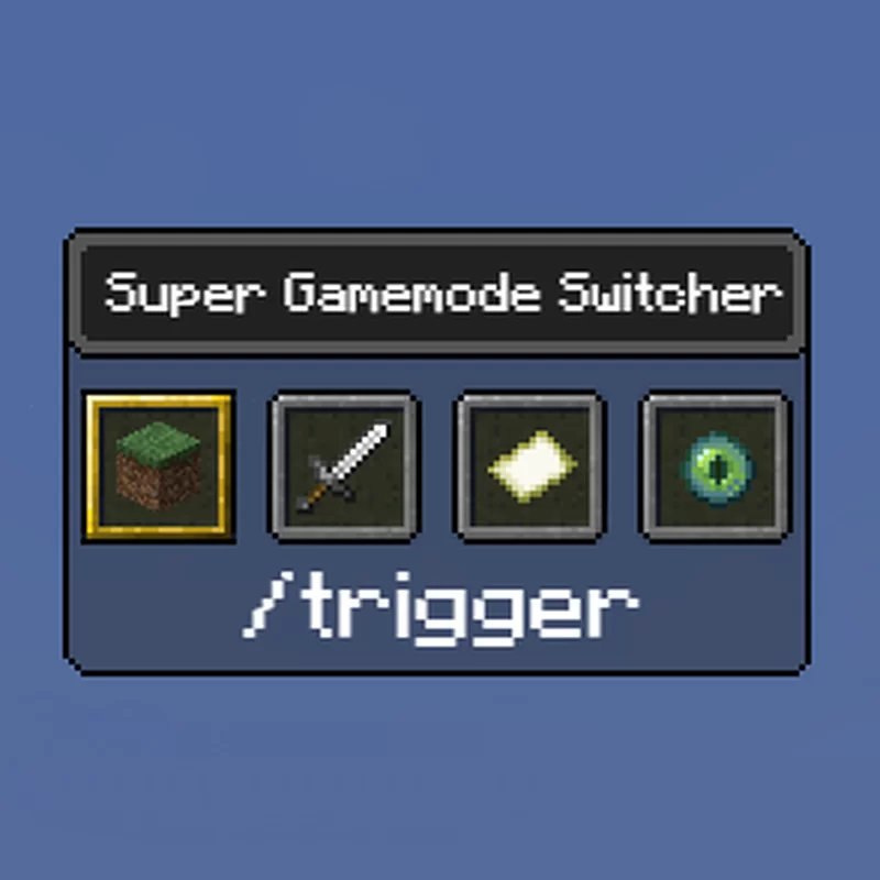 Super Gamemode Switcher Minecraft Data Pack