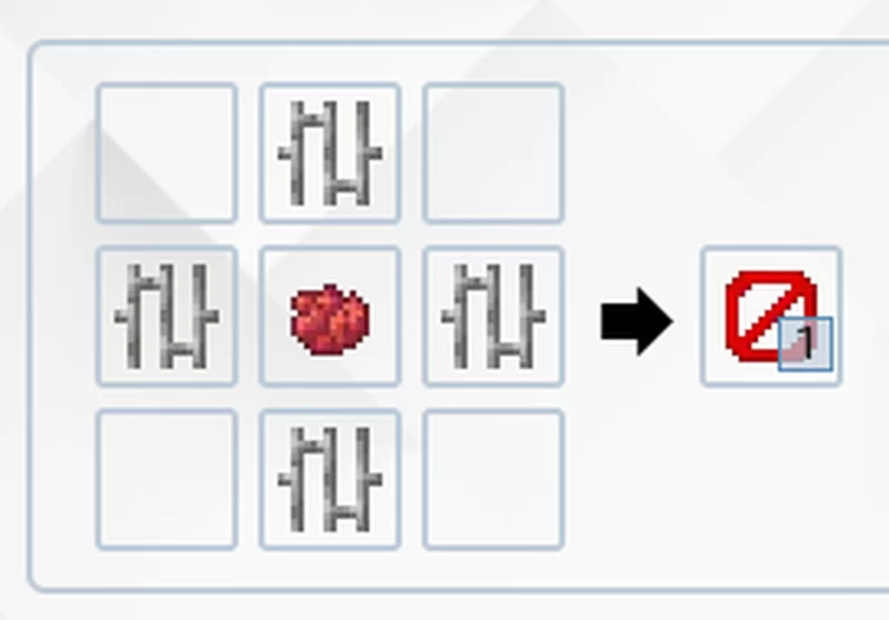 Barrier block crafting Minecraft Data Pack